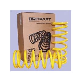 Britpart Yellow Lifted Rear Springs +40mm (+200KG) DA4205