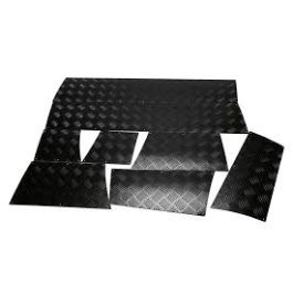 Chequer Plate Side Protection Black Discovery 1 (DDS) LRD304B BA4038