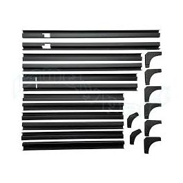 Window Channel Filler Kit Front And Rear (Britpart) DA4909 LRC2262