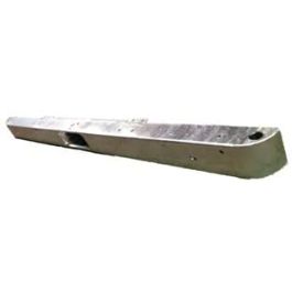 DEFENDER MILITARY WOLF FRONT BUMPER GALVANISED (DDS) LR504M